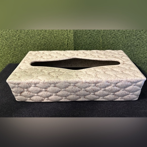 Bath | Vtg Cream Hand Painted Tissue Box Cover 197s | Poshmark